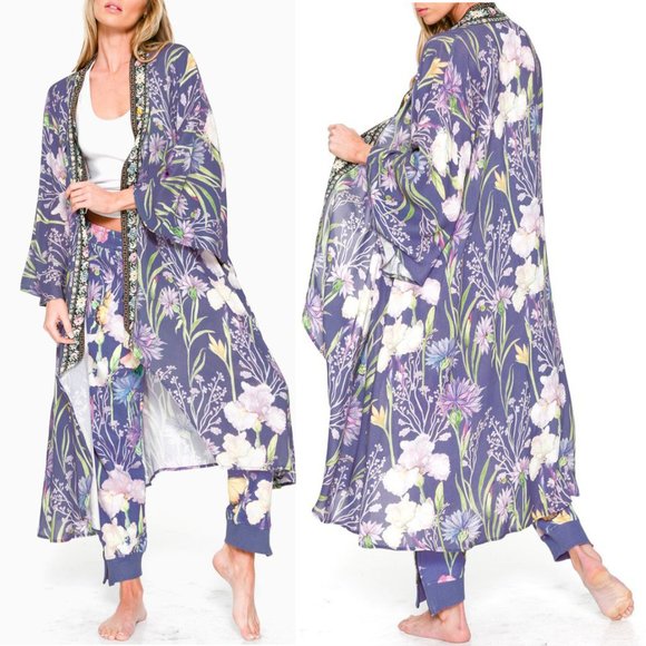 Aratta | Jackets & Coats | Aratta Iris Of Wales Kimono Nwt Reg 65 One ...